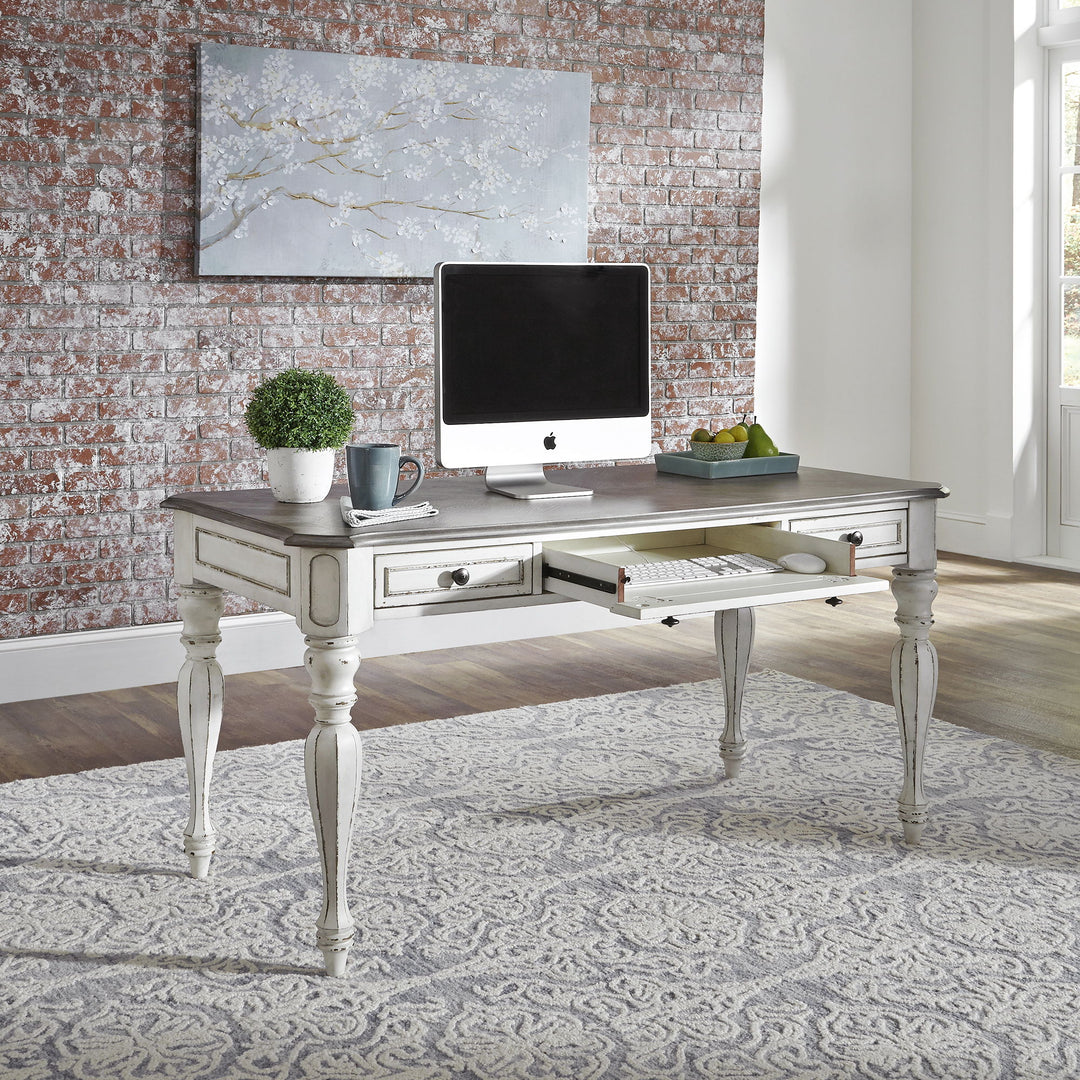 Magnolia Manor Writing Desk White Grand Furniture GA